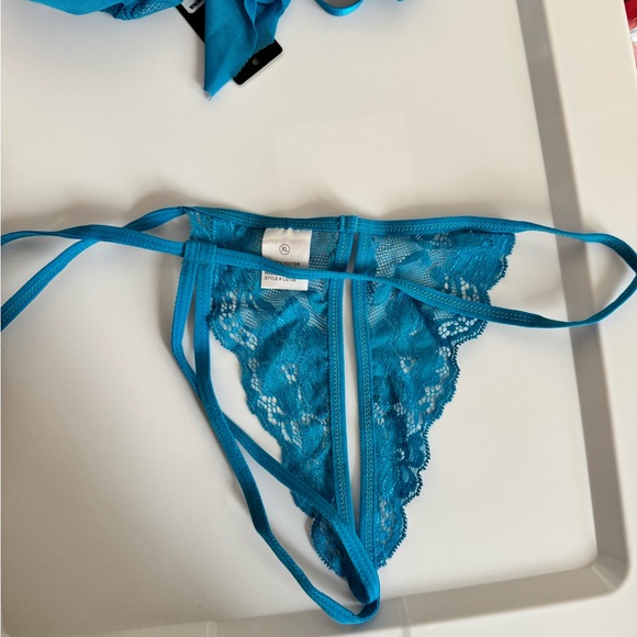 Fashion Nova | Intimates & Sleepwear | Elegant Blue Lace Chemise | Poshmark